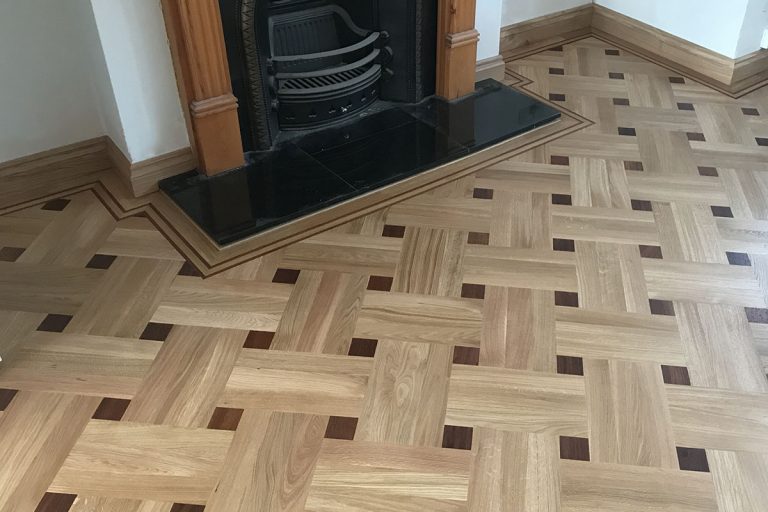 Parquet in Basket Weave Pattern - BSN Flooring Services